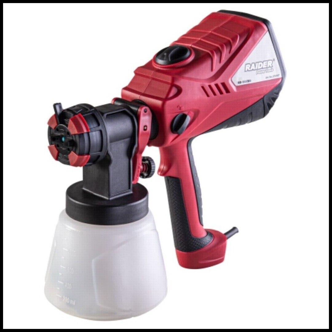 Pistol electric de vopsit Raider RD-SGC09 650 W 1L compresor - eMAG.ro