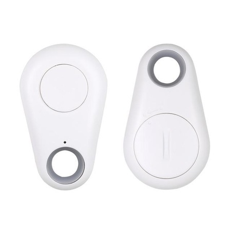 Breloc chei cu functie bluetooth, localizator gps, alb - eMAG.ro