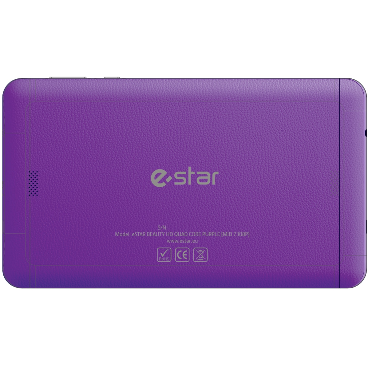 Tableta eSTAR Beauty, 7'', Quad-Core 1.2GHz, 512MB RAM, 8GB, Purple ...