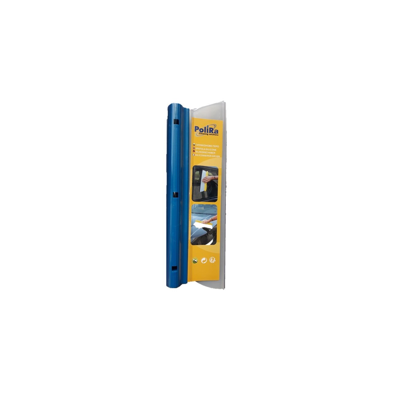 Racleta silicon pentru uscare geam auto, Polira - eMAG.ro