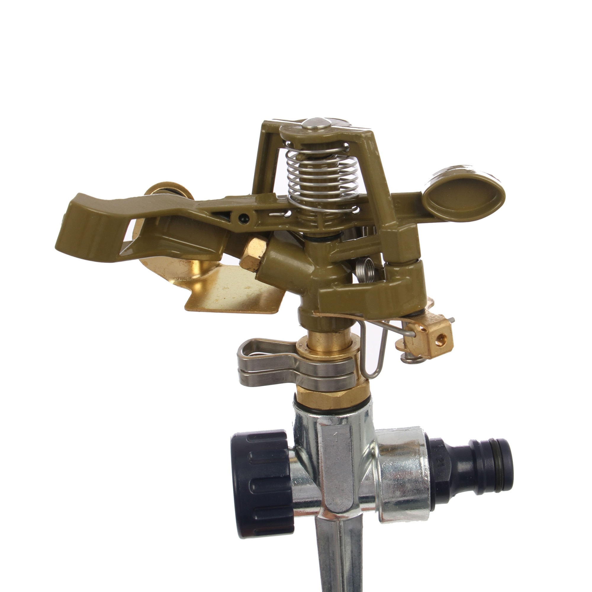 Aspersor Grunman, cu trepied reglabil 70 - 90 cm, 5 bar, raza 12 m, 452 ...