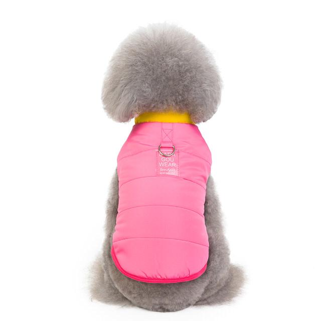 Geaca catei roz fas, 2XL( 42 cm lungime) - eMAG.ro
