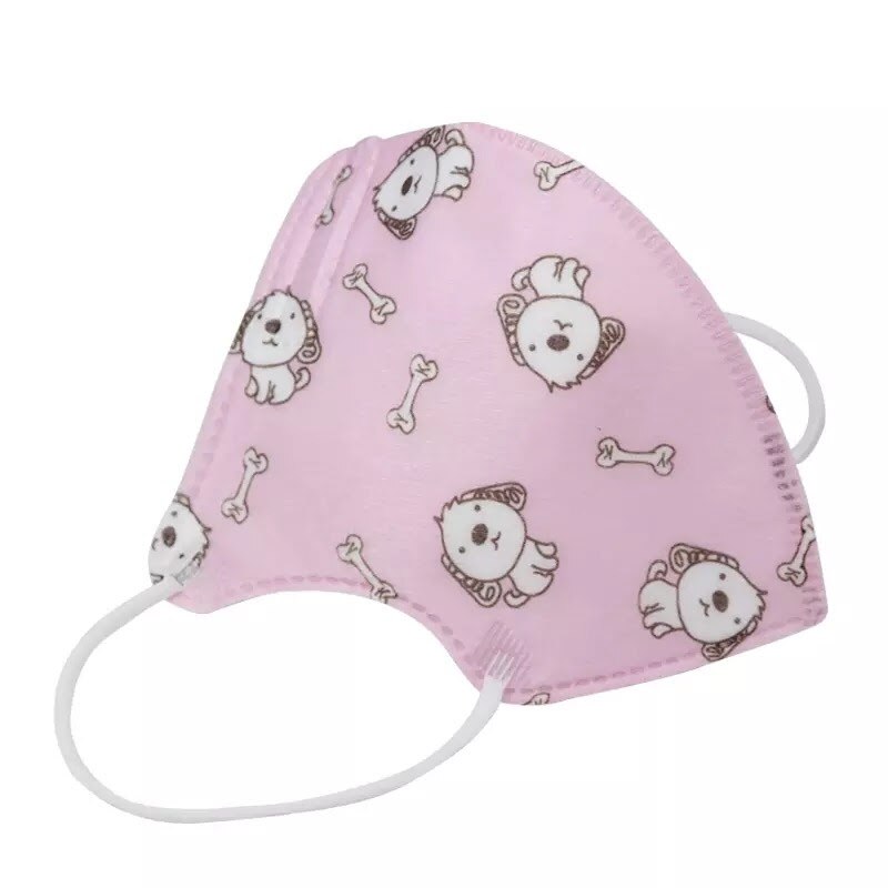 Set 50 Masti faciale pentru copii cu 5 straturi si supapa de expirare ...