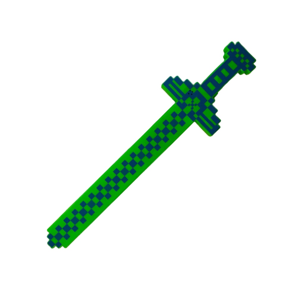 Sabie tip Minecraft, Verde ,SLP221 - eMAG.ro