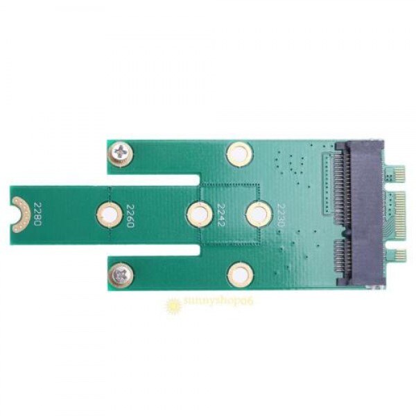 Adaptor msata la m.2 NGFF B + M key - eMAG.ro