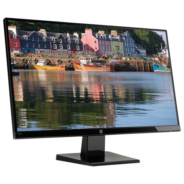 Monitor LED IPS HP 27w, 27 inch, Full HD, negru - eMAG.ro