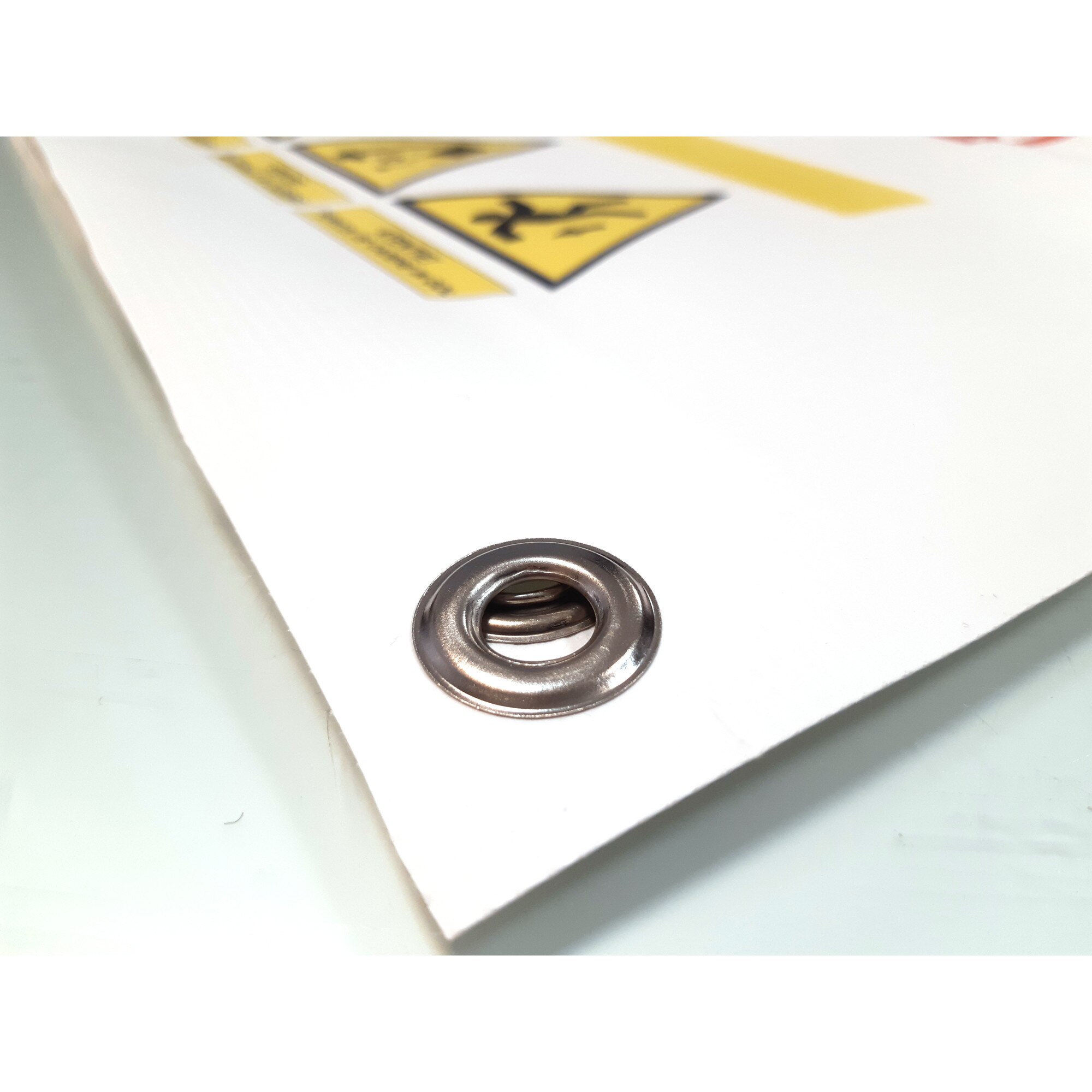 Panou avertizare santier in lucru, Pvc, 110x90 cm - eMAG.ro