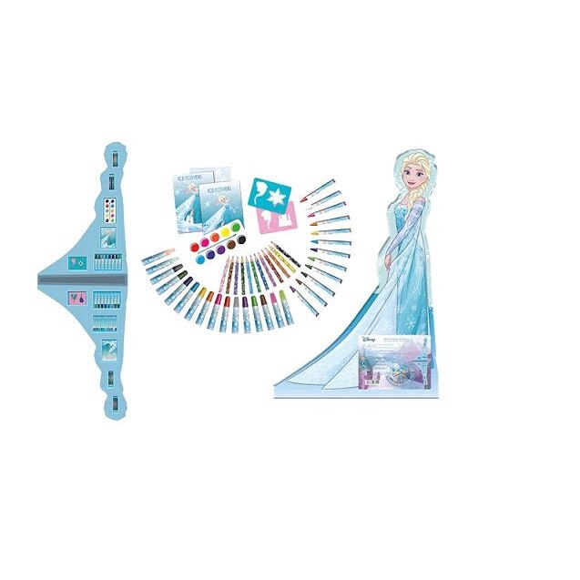 Mini trusa desen Frozen 56 piese + 3 ani Set desenat - eMAG.ro