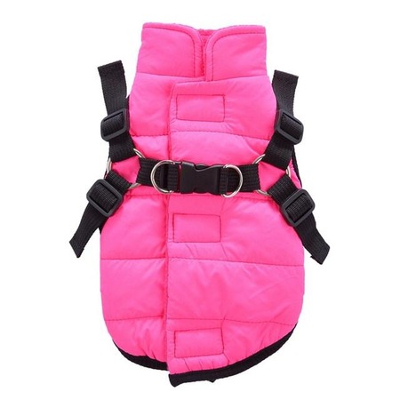 Geaca catei roz, M (30 cm lungime) - eMAG.ro