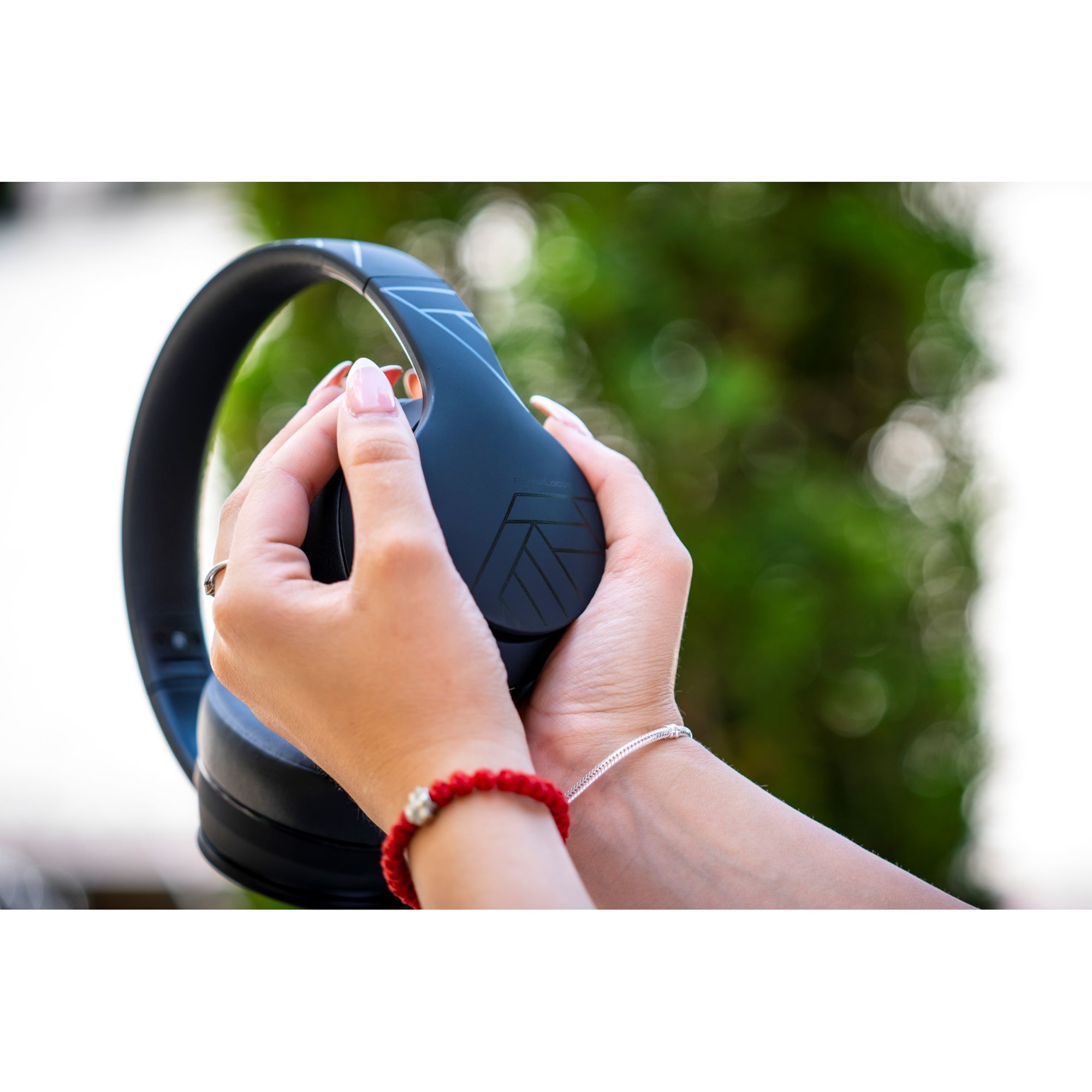 Безжични Bluetooth Слушалки PowerLocus P6, Черно Мат - eMAG.bg