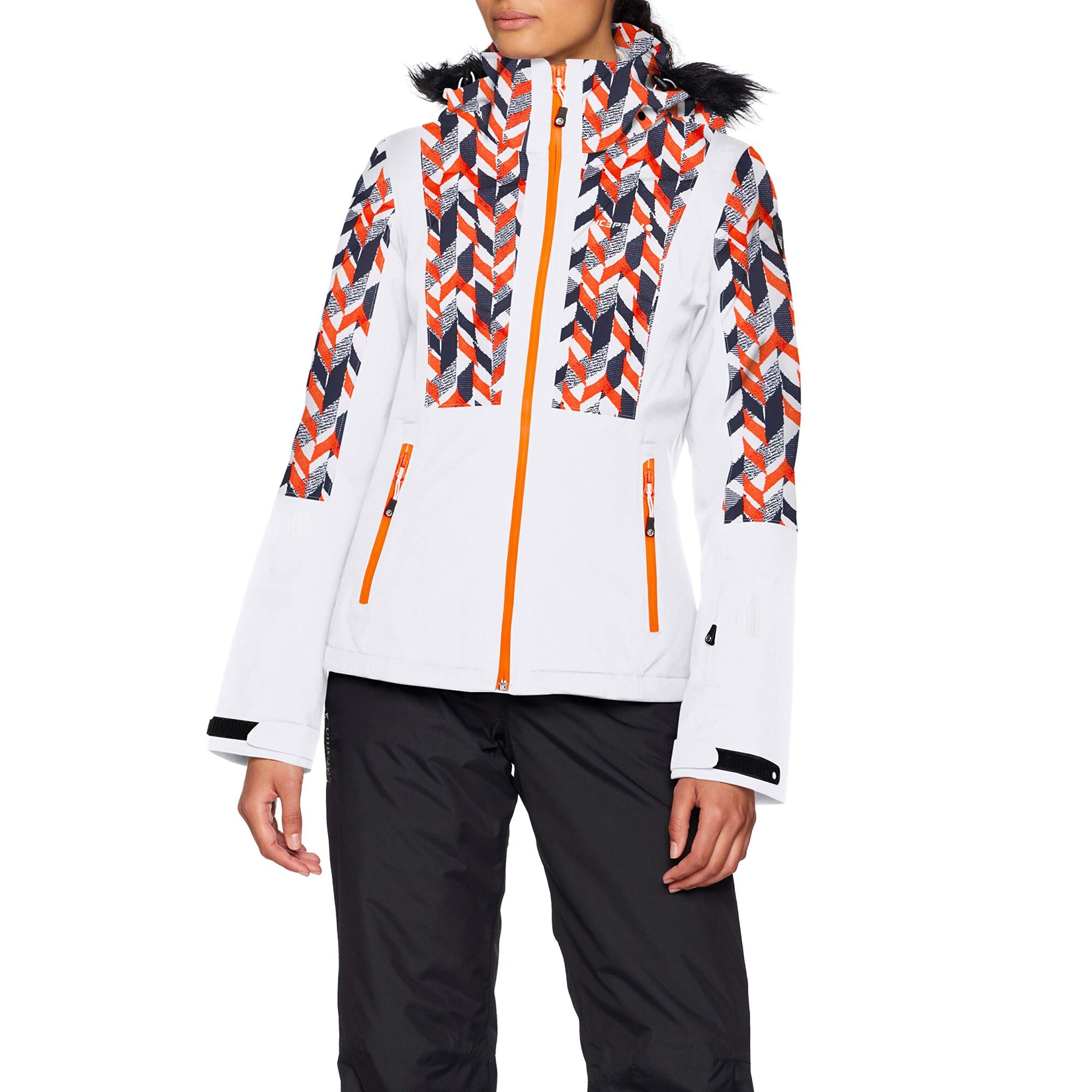 Geaca Ski, Icepeak, Alb, 38 - eMAG.ro