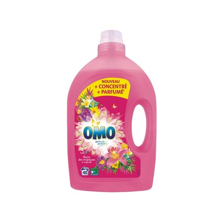 Detergent lichid OMO flori tropicale, 40 spalari, 2l - eMAG.ro