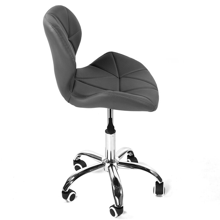 Scaun salon cu roti si inaltime reglabila intre 39-51 cm, dimensiuni ...