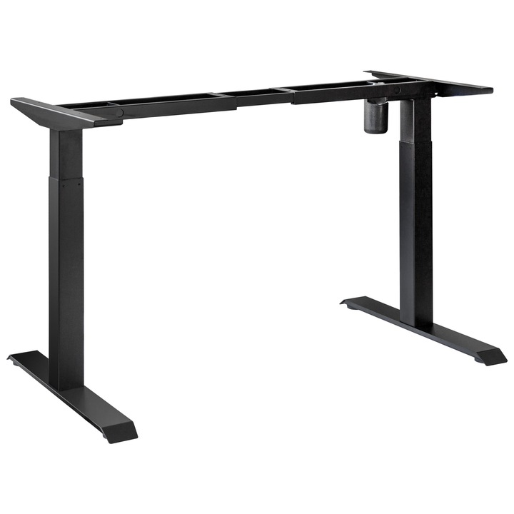 Cadru birou electric QMOBILI Frame I PRO Negru, 1 motor, cadru reglabil ...
