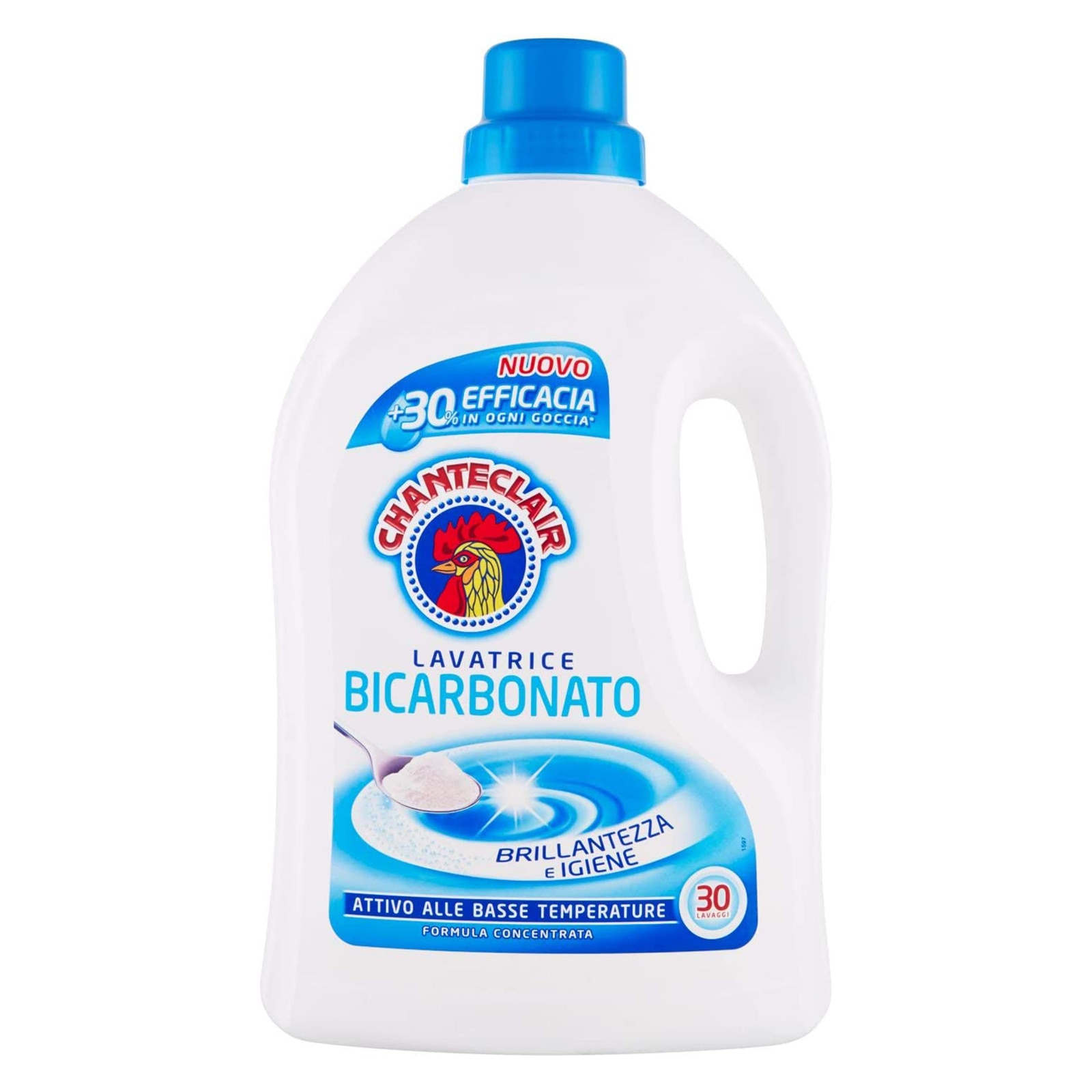 Detergent Lichid Rufe ChanteClair cu Bicarbonat, 1.35L, 30 Spalari ...