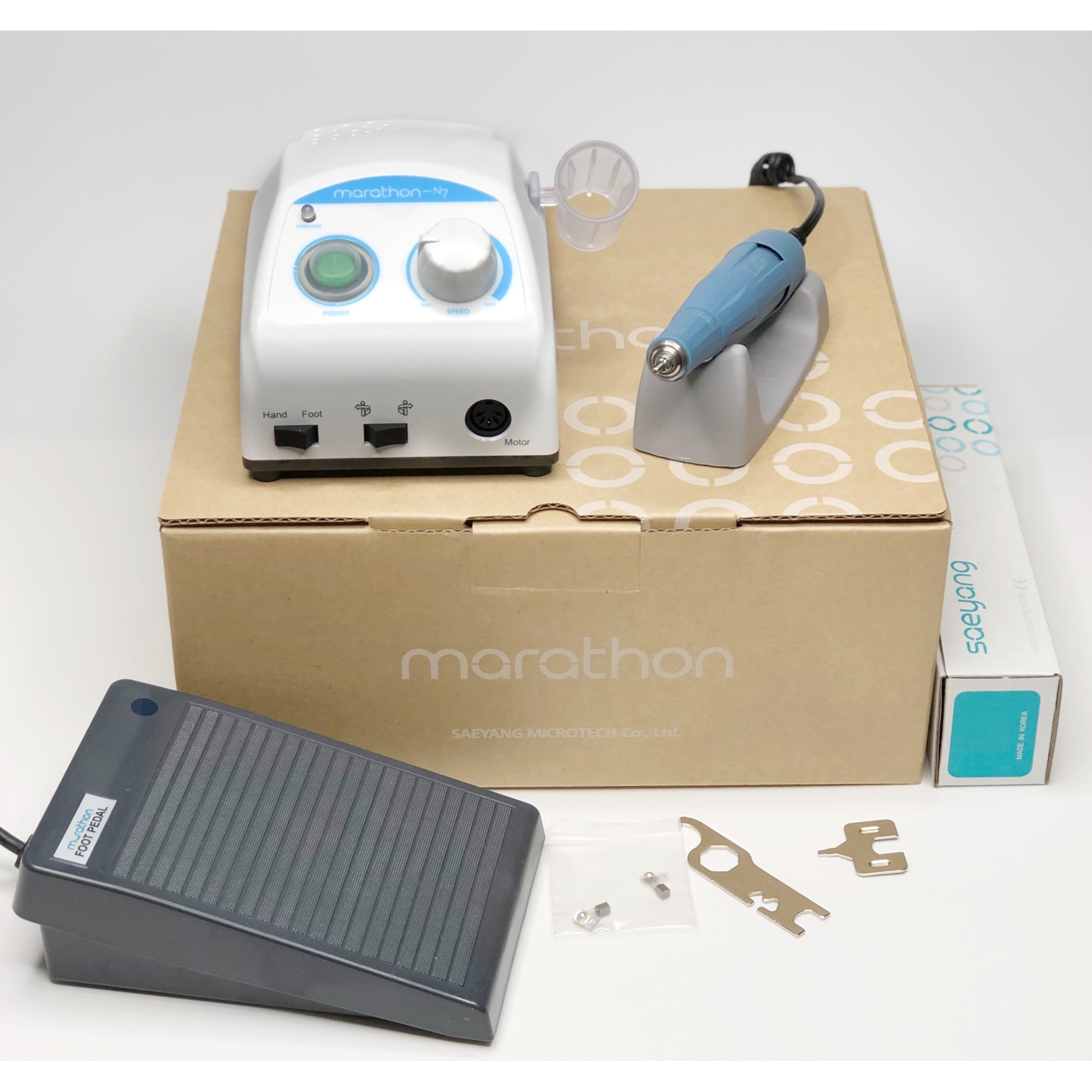 Freza electrica Marathon N7, 50 W, pedichiura/manichiura - eMAG.ro