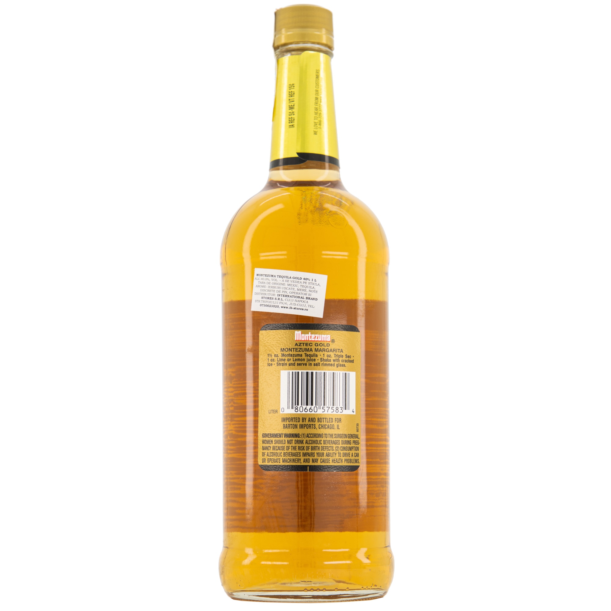 Tequila Montezuma Aztec Gold, 40%, 1l - eMAG.ro