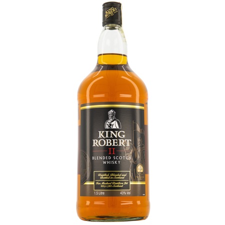 Whisky King Robert II, Blended Scotch, 43%, 1.5l - eMAG.ro