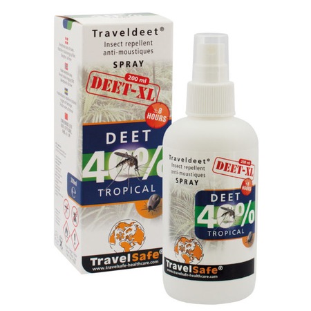 Spray antiinsecte TravelSafe Deet 40% XL TS207, 200ml - eMAG.ro