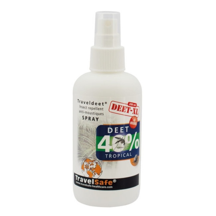 Spray antiinsecte TravelSafe Deet 40% XL TS207, 200ml - eMAG.ro