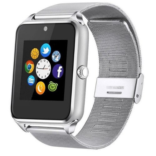 Смарт Часовник Pimpom Z60, Smart Watch, Steel Strap, Men, Women ...