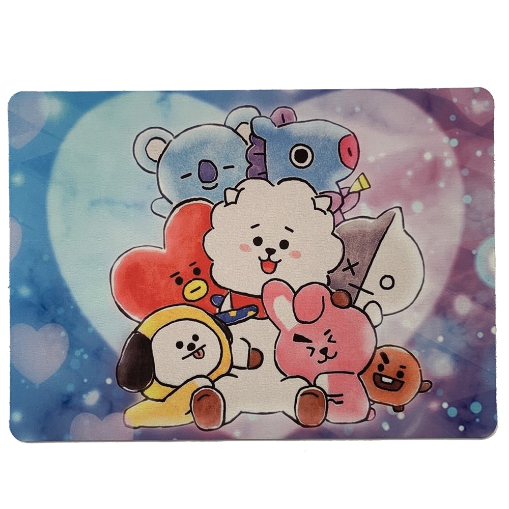 Mousepad personalizat BT21, Poliester - eMAG.ro