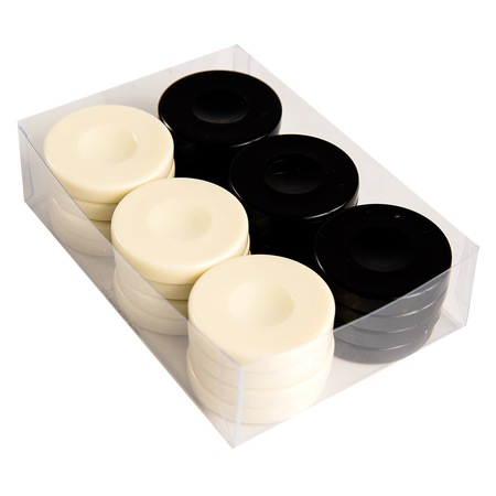 Puluri joc de table- Plastic Negru - 37mm - eMAG.ro