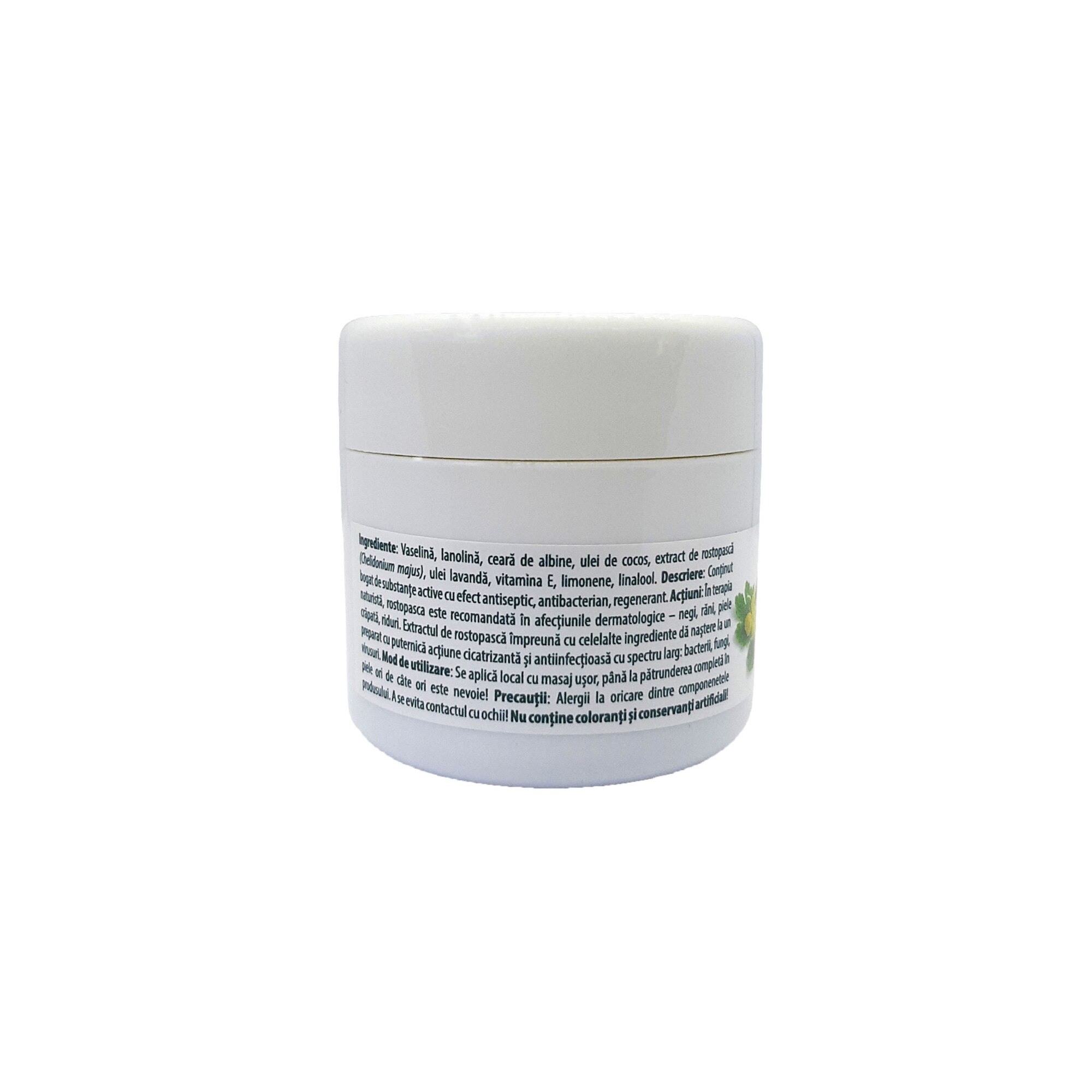 Unguent cu Rostopasca, cocos, lavanda, Vitamina E, 40 ml - eMAG.ro