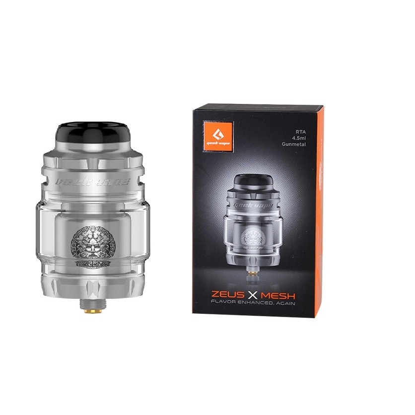Atomizor Tigara Electronica Geekvape Zeus X Mesh RTA ,4.5ml ,Argintiu - eMAG.ro