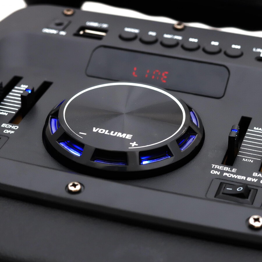 Boxa portabila Samus Studio 12, 600 W, negru - eMAG.ro