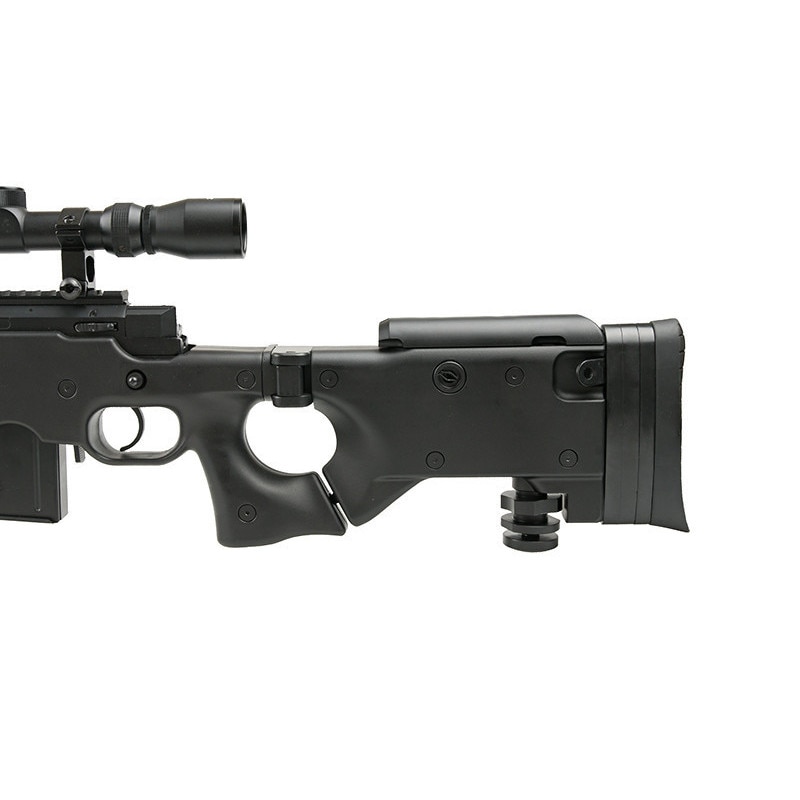 Pusca Airsoft MB4403D with scope and bipod - eMAG.ro
