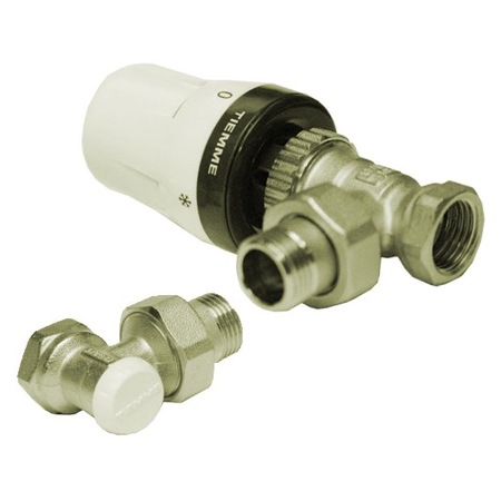 Kit robinet termostatat + cap termostatic + rob. retur 1/2 Tiemme - eMAG.ro