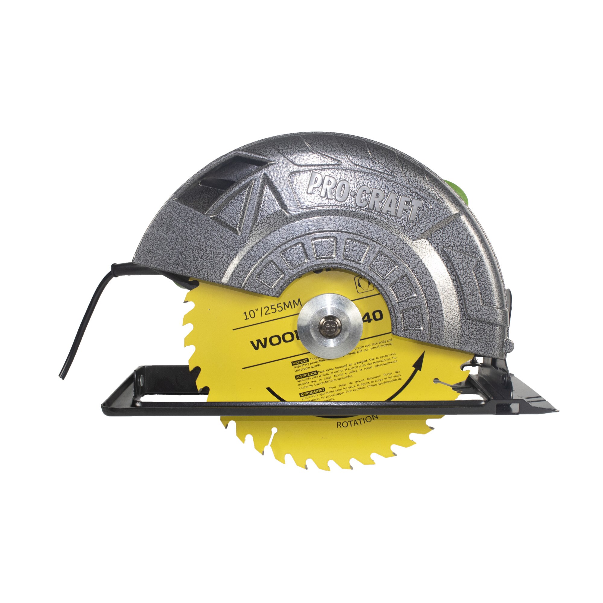 Circular electric PROCRAFT KR3000, 3000W, 3500 rpm, Dimensiune panza 255mm, Model 2020 - eMAG.ro