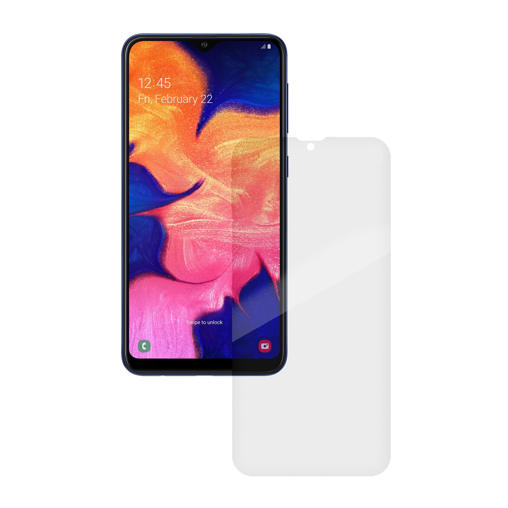 Комплект 2 фолиа SILKASE за Samsung A40, защита на телефон, възобновяем ...