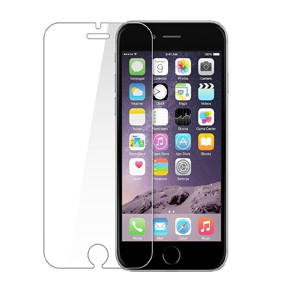 Стъклен протектор Hard Glass, 2.5D за IPhone SE2 2020, Прозрачен - eMAG.bg