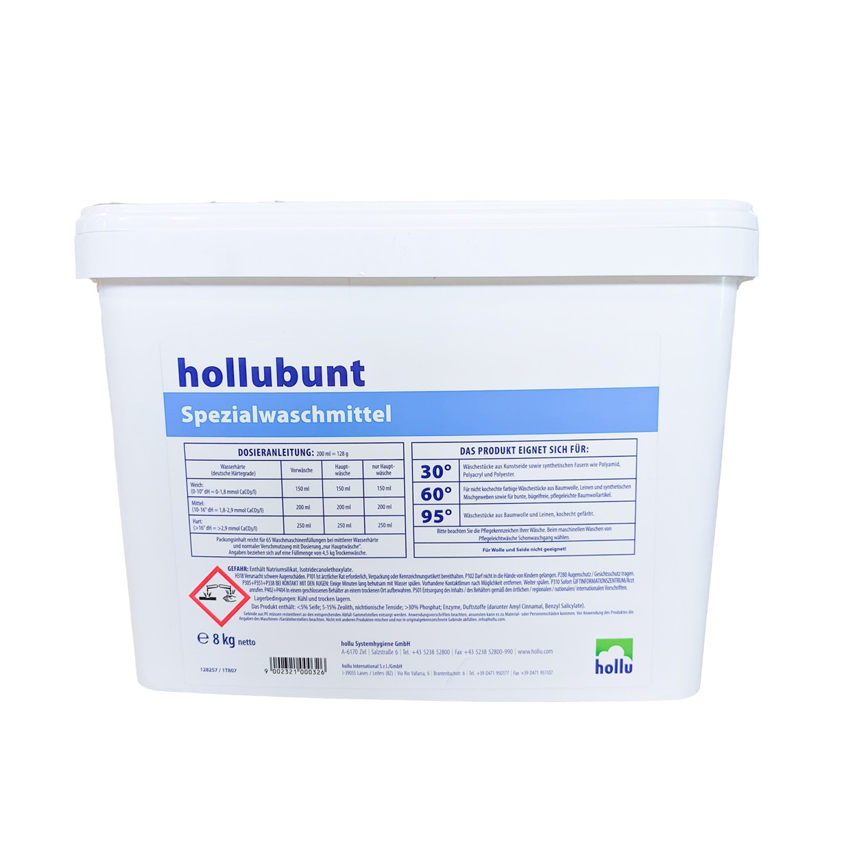 Detergent profesional de rufe, Hollu Bunt, 64 spalari, 8kg - eMAG.ro