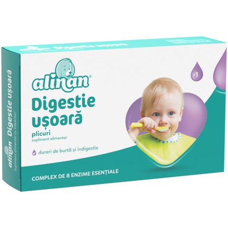Alinan digestie usoara, 10 plicuri, Fiterman - eMAG.ro