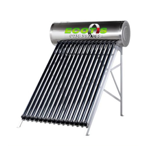 Panou solar presurizat din inox cu automatizare, capacitate 100 de ...