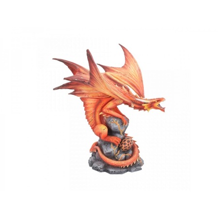 Statueta Age of Dragons - Dragon de foc adult - Anne Stokes - 24cm ...
