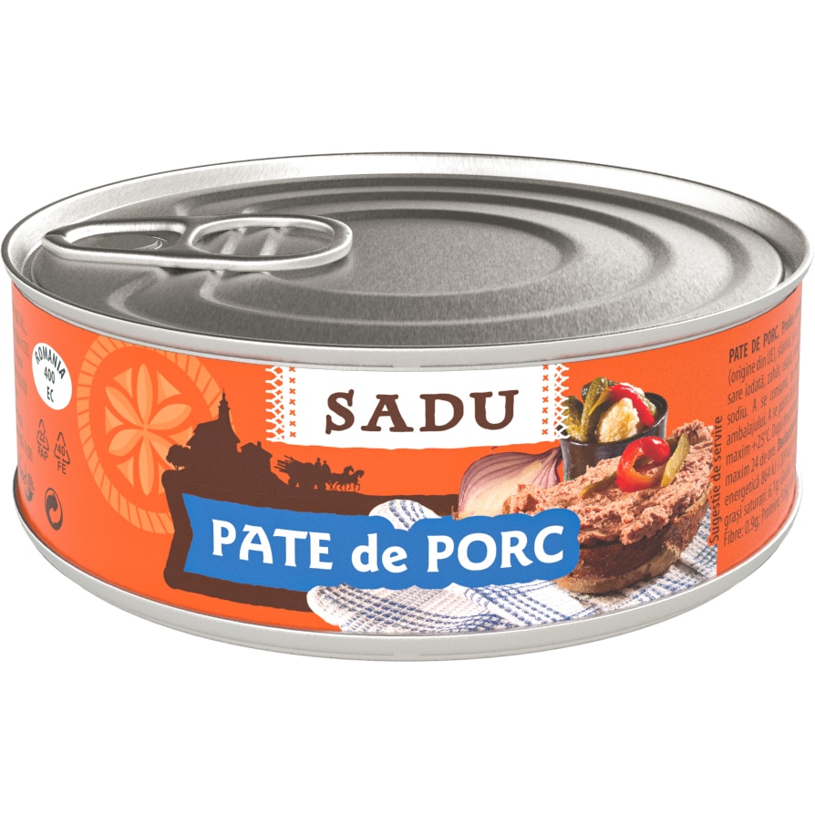 Pate de porc Sadu, 100g - eMAG.ro
