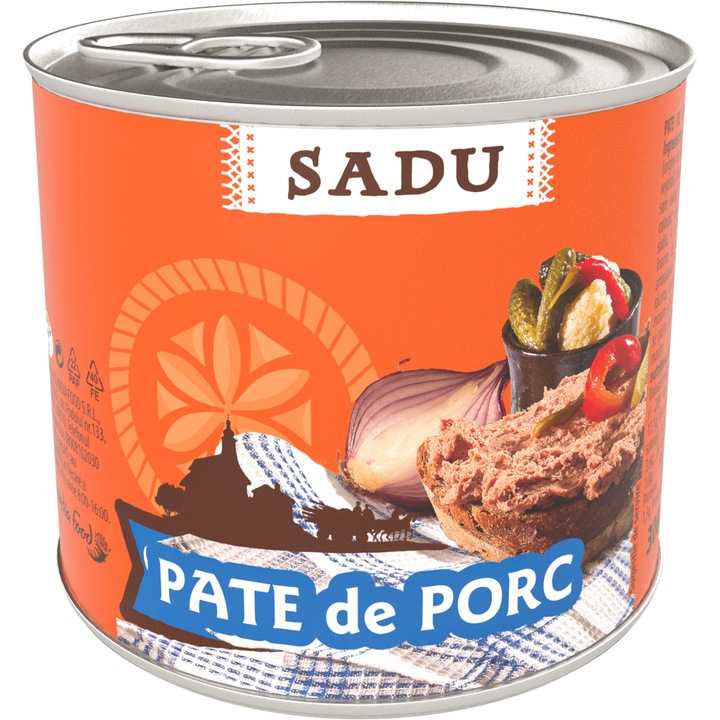 Pate de porc Sadu, 300g - eMAG.ro