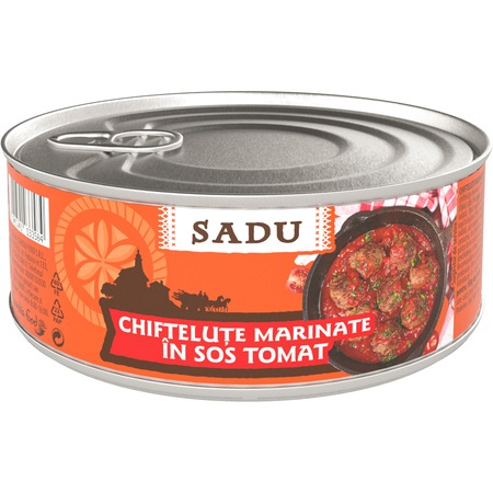 Chiftelute marinate in sos tomat Sadu, 300g - eMAG.ro