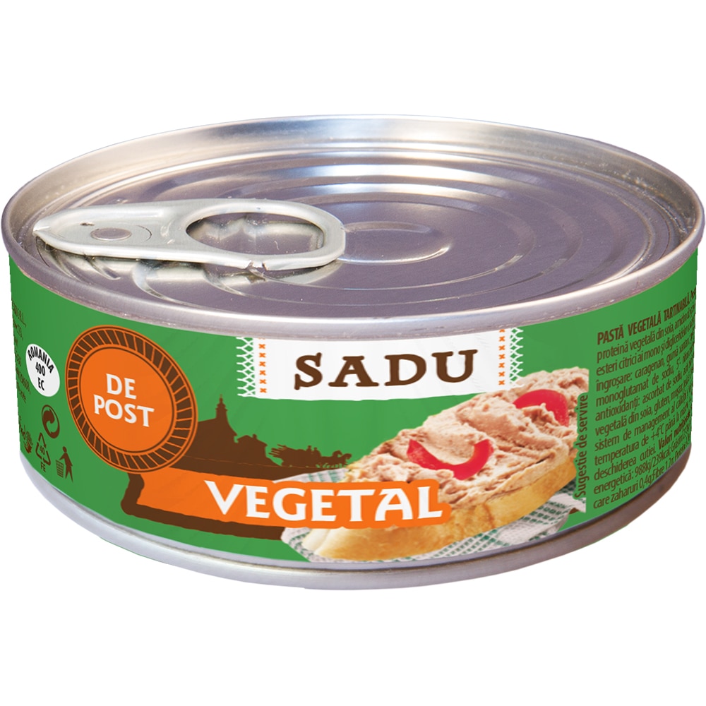 Pate vegetal Sadu, 100g - eMAG.ro