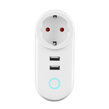 Priza Inteligenta cu USB, 16A, Wireless 2, 4GHz, 2 X USB, Smart Home ...