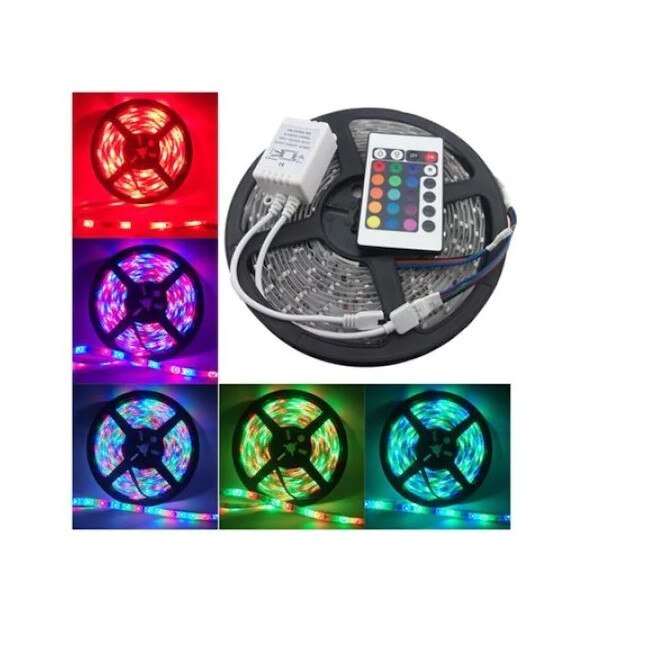 Banda Led 5050 Rgb 72w Exterior 60 Led Uri 5 Metri Emag Ro