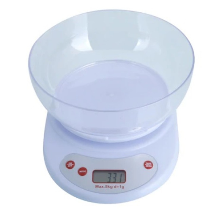 Cantar digital de precizie pentru bucatarie, bolul este inclus ...