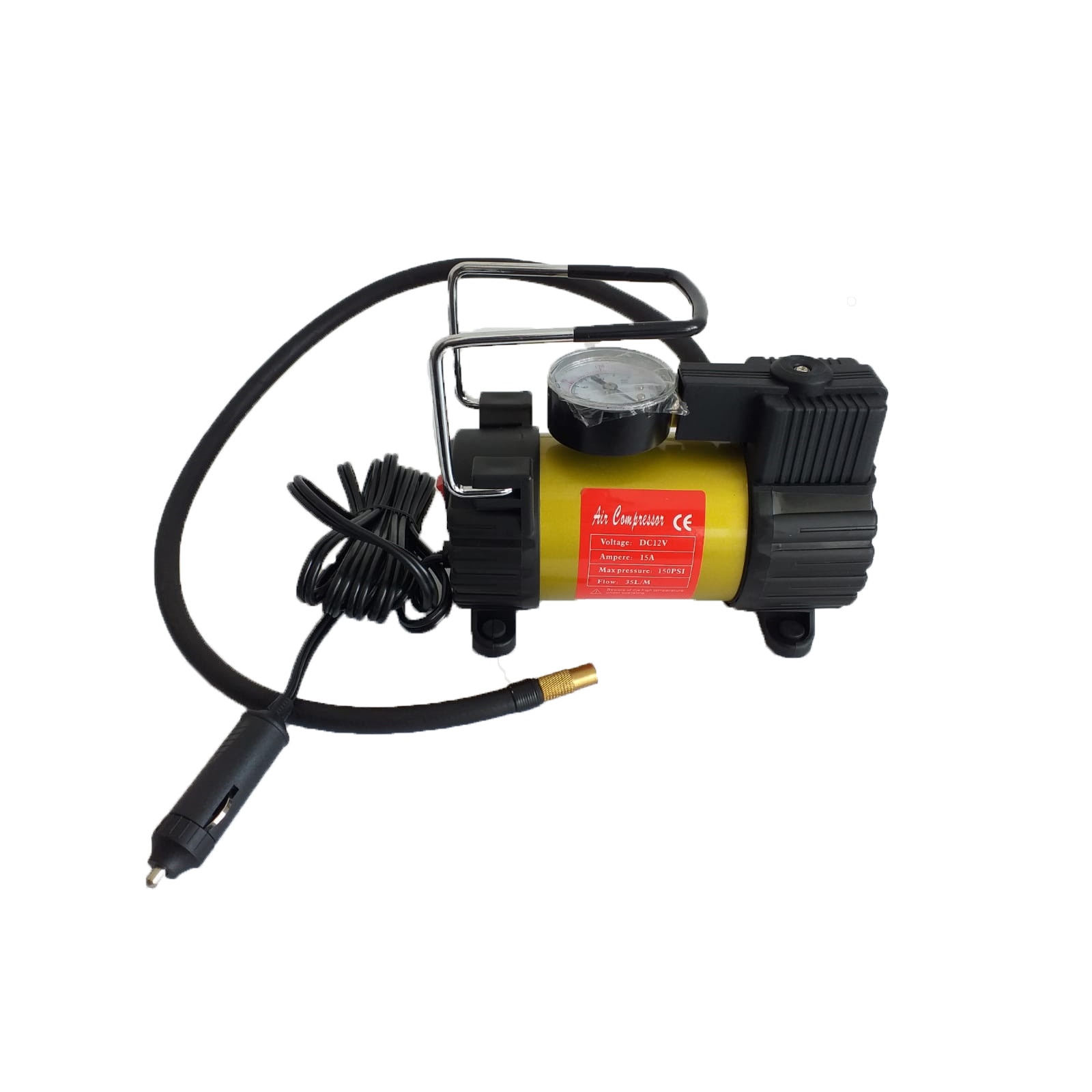 Compresor auto 12v portabil cu accesorii si gentuta - eMAG.ro