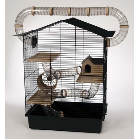 Cobbys Pet Roddy Natur Palace cusca hamster 74x40x76cm - eMAG.ro