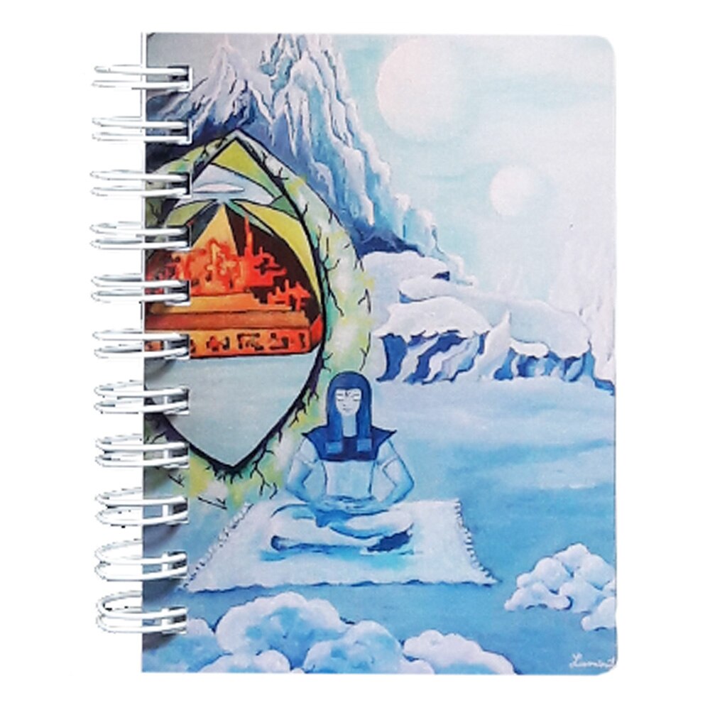 Set 6 carnete cu spira 7 x 10 cm, 70 foi veline - eMAG.ro