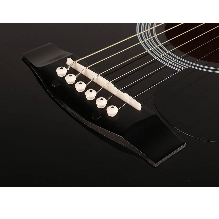 Chitara acustica Grimshaw Nashville GSD6034BK neagra 3/4 - eMAG.ro